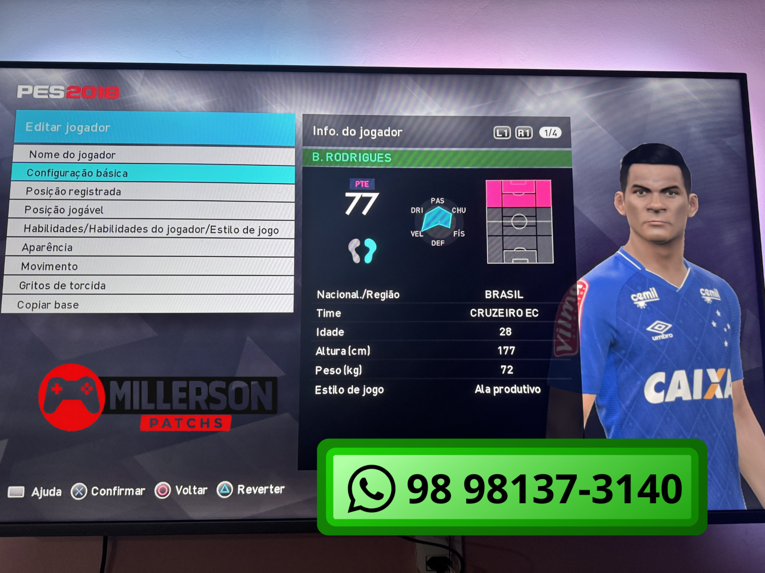 PES 2018 PS3 ATUALIZADO PATCH PES 2026 COMPLETO
