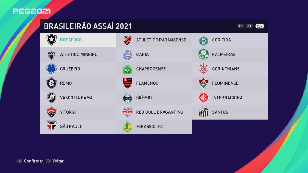 PES 2021 PS4/PS5/PC PATCH LIBERTADORES COM PAQUETA