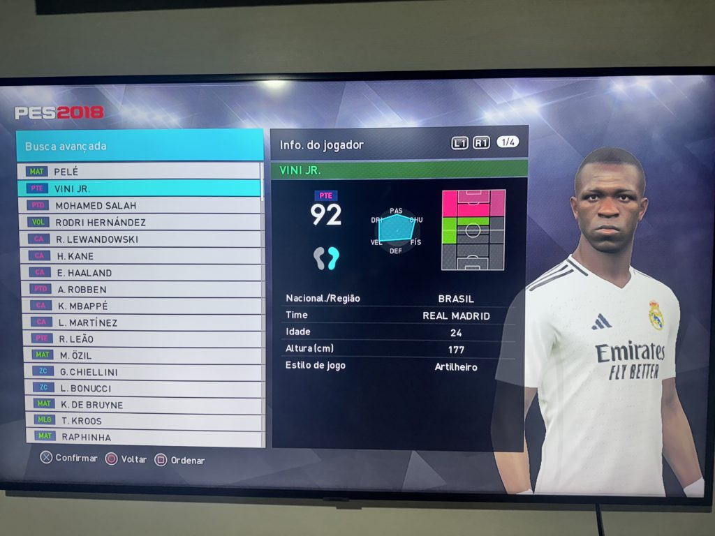 PES 2018 PS3 ATUALIZADO PATCH PES 2026 COMPLETO