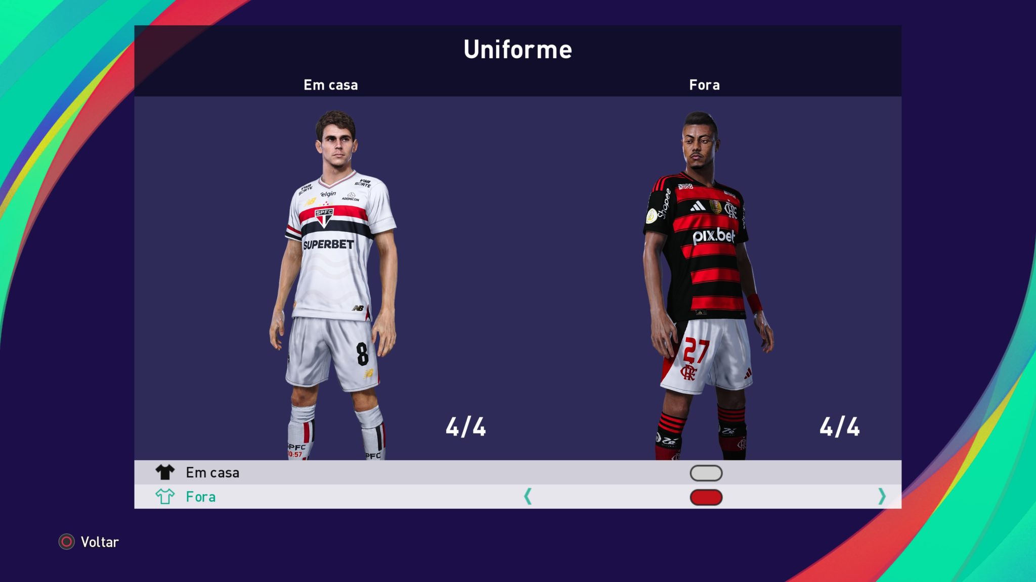 PES 2021 PS4/PS5 PATCH 2025 COM LIBERTADORES E UNIFORMES