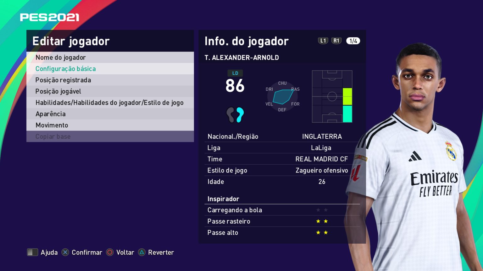 PES 2021 PS4/PS5 PATCH 2025 COM LIBERTADORES E UNIFORMES