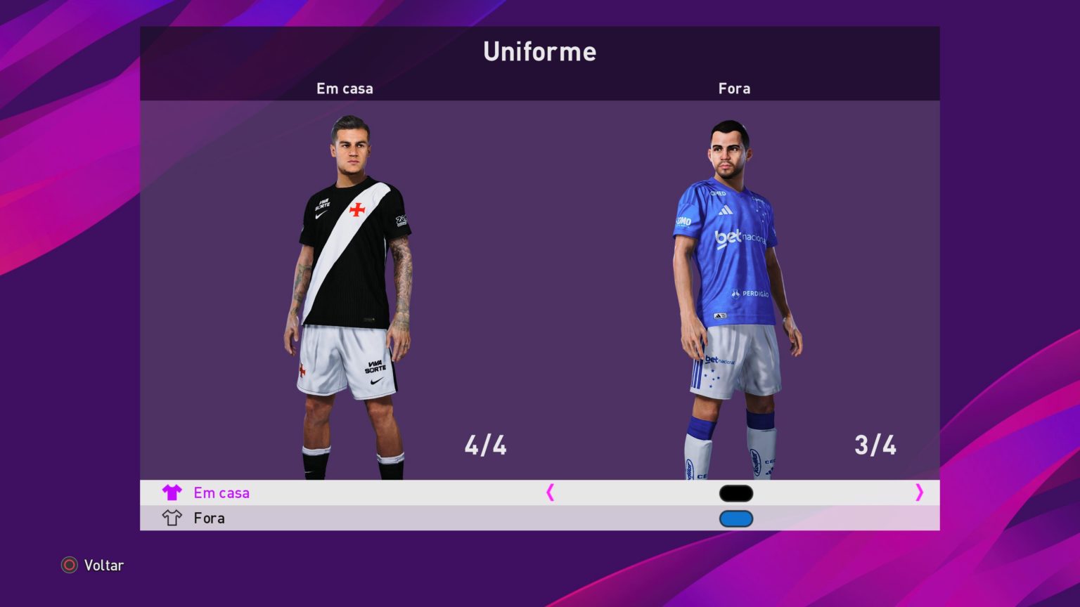 PES 2021 PS4/PS5/PC PATCH LIBERTADORES COM PAQUETA